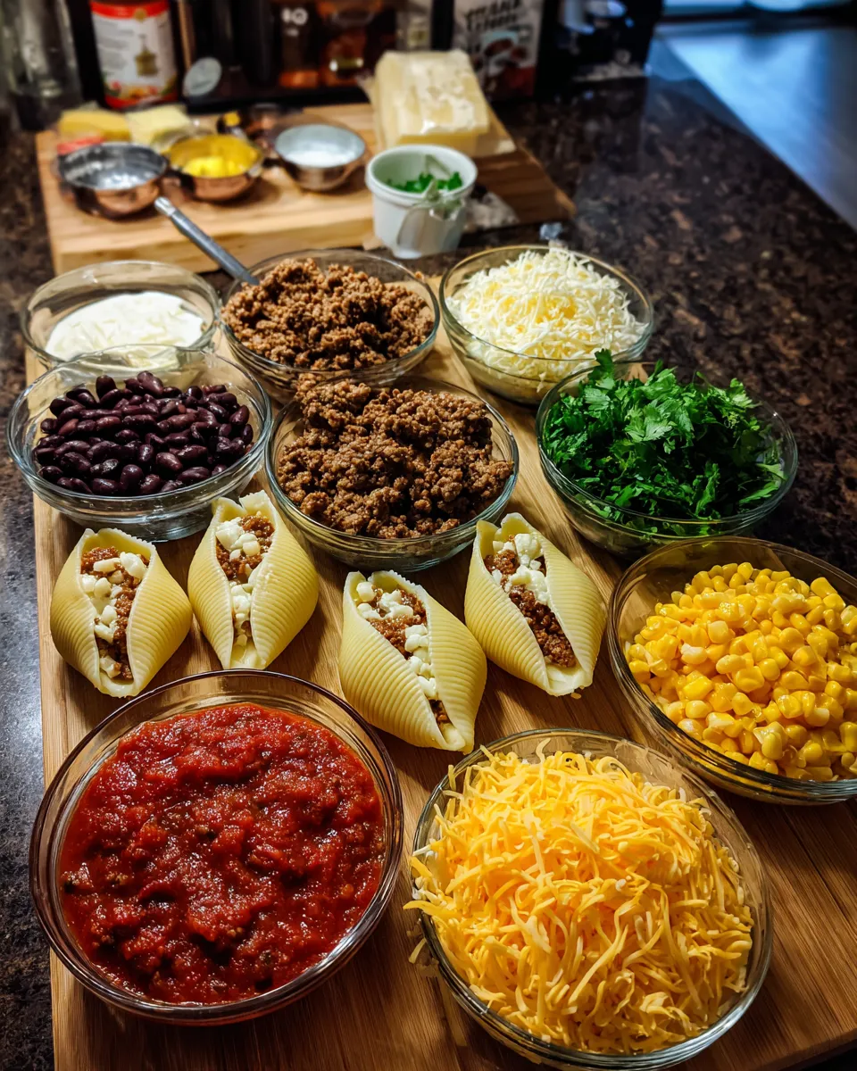 Irresistible Taco Stuffed Shells Recipe